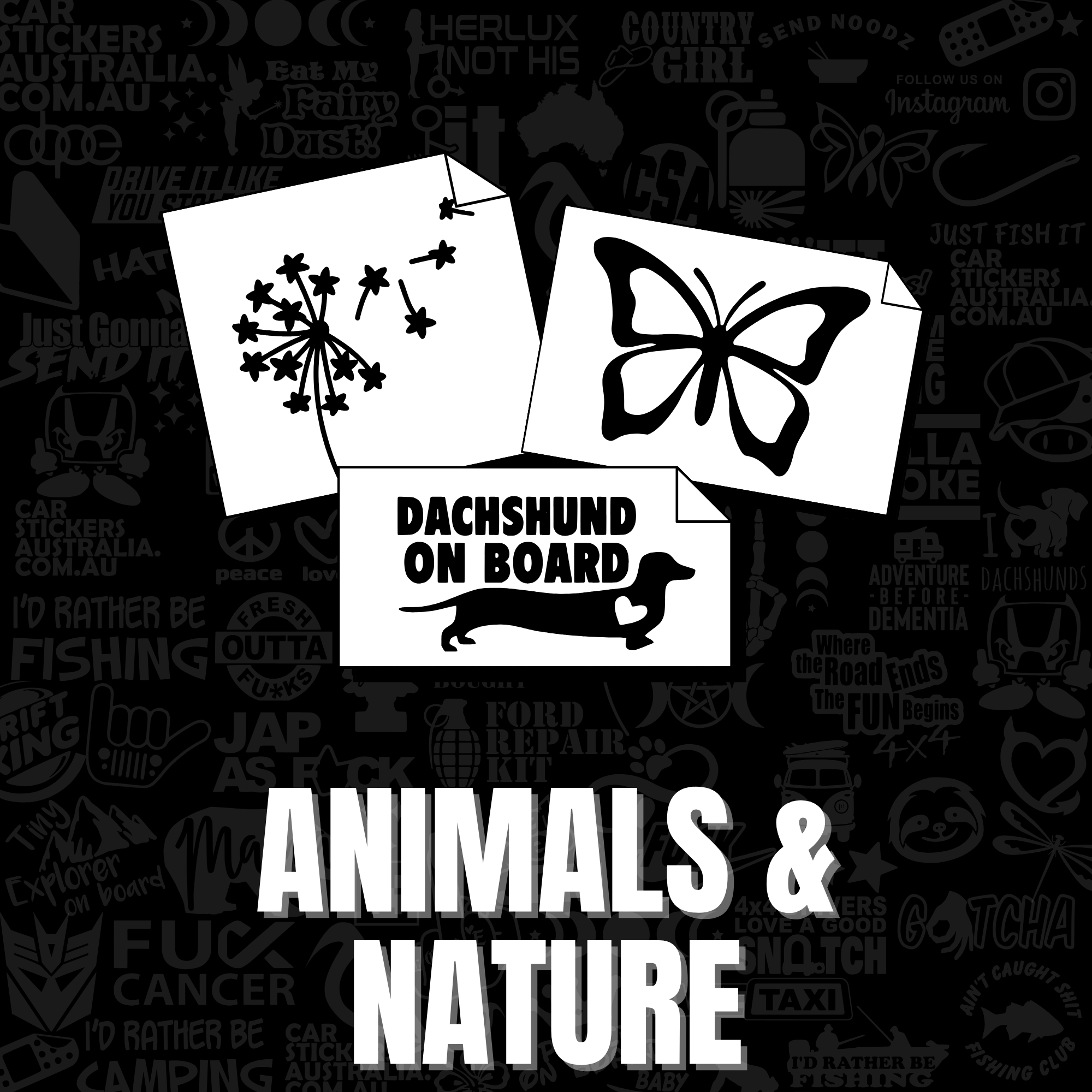 Animal Car Decals - Car Stickers Australia – CarStickers Australia