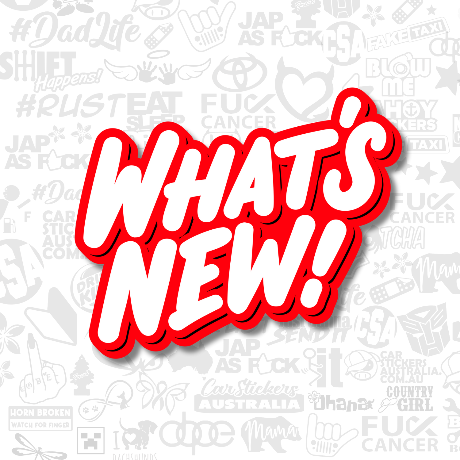 What's New! – CarStickers Australia