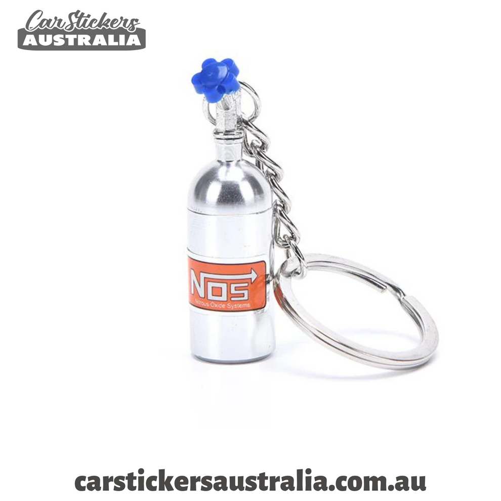 Nitrogen NOS Bottle Stash Keyring – CarStickers Australia