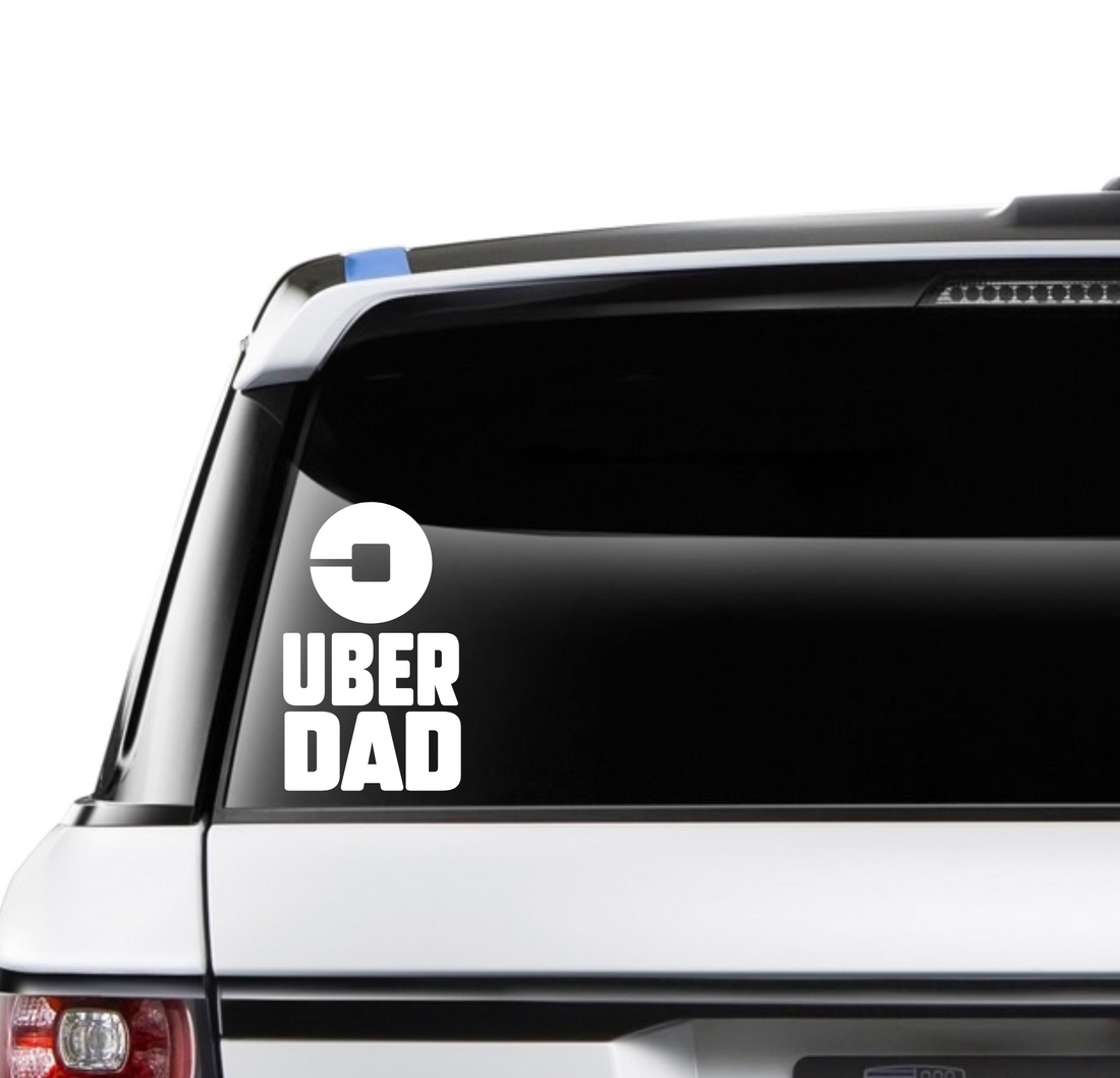 Uber Dad Car Decal - Car Stickers Australia – CarStickers Australia