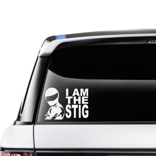 I Am the Stig – CarStickers Australia