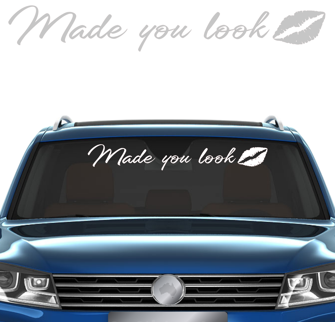 Car Windscreen Banners - Car Stickers Australia – CarStickers Australia