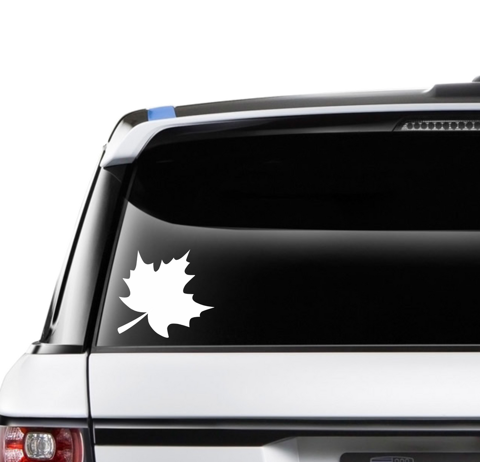 Maple Leaf Car Decal - Car Stickers Australia – CarStickers Australia