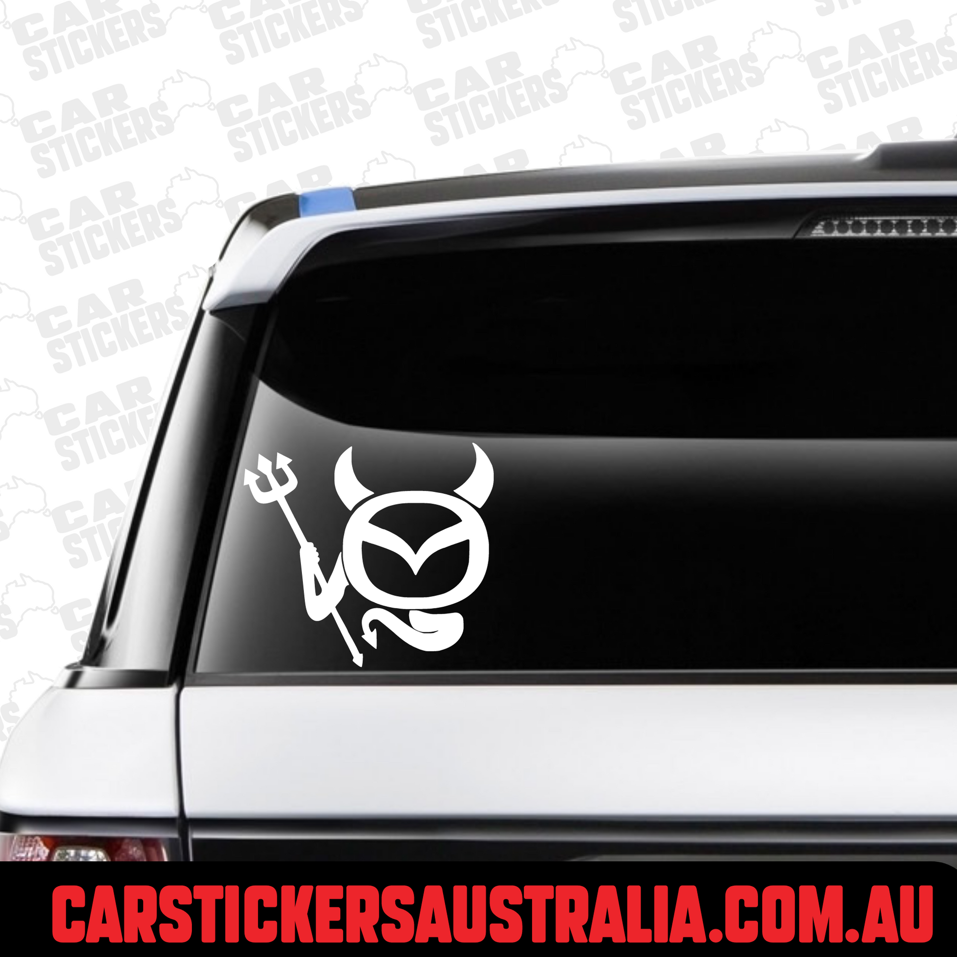 Devil Dude - Mazda – CarStickers Australia
