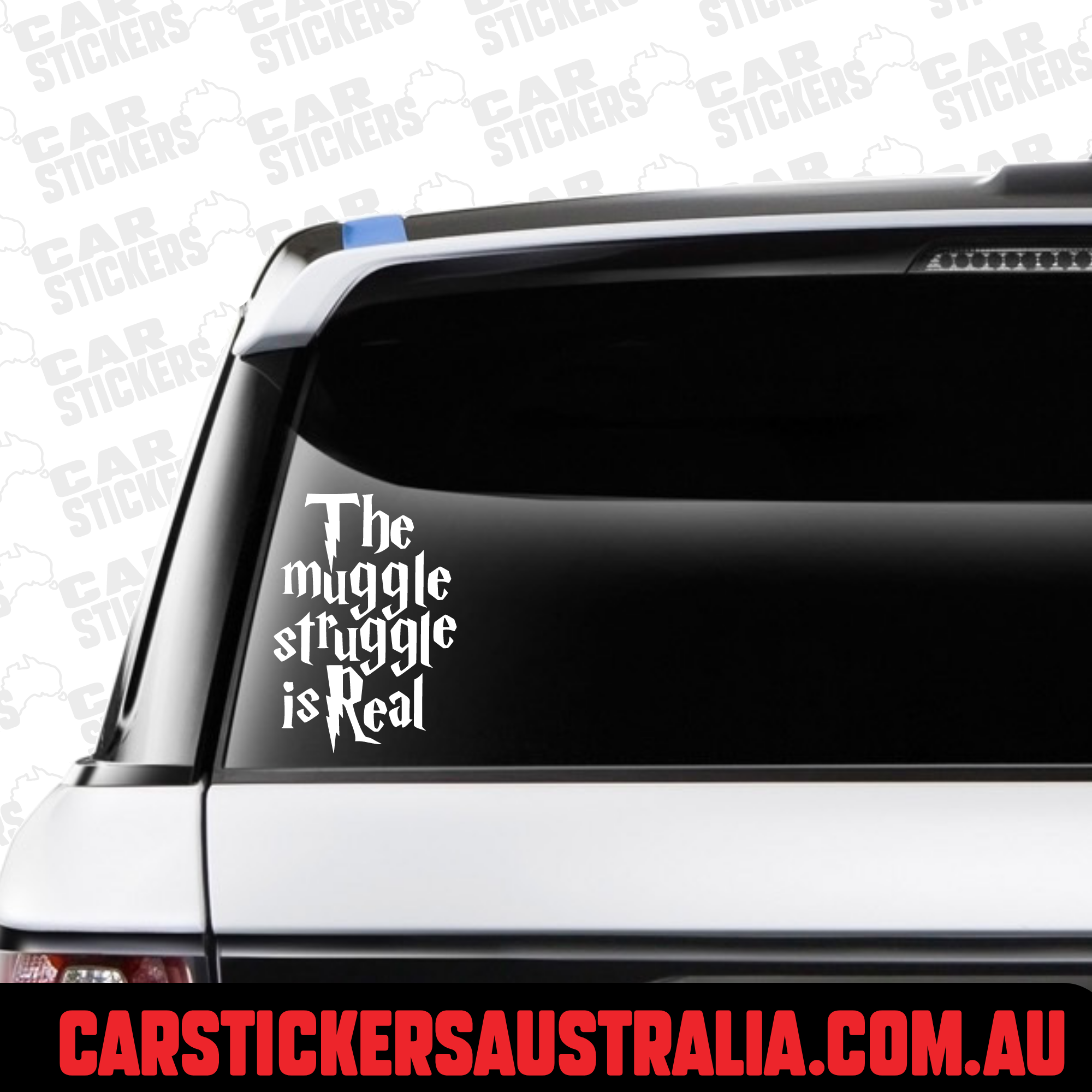 The Muggle Struggle Is Real – CarStickers Australia