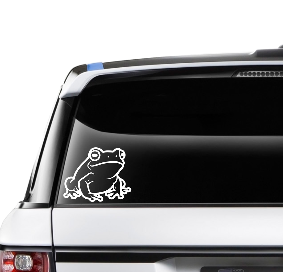 Frog Car Decal - Car Stickers Australia – CarStickers Australia