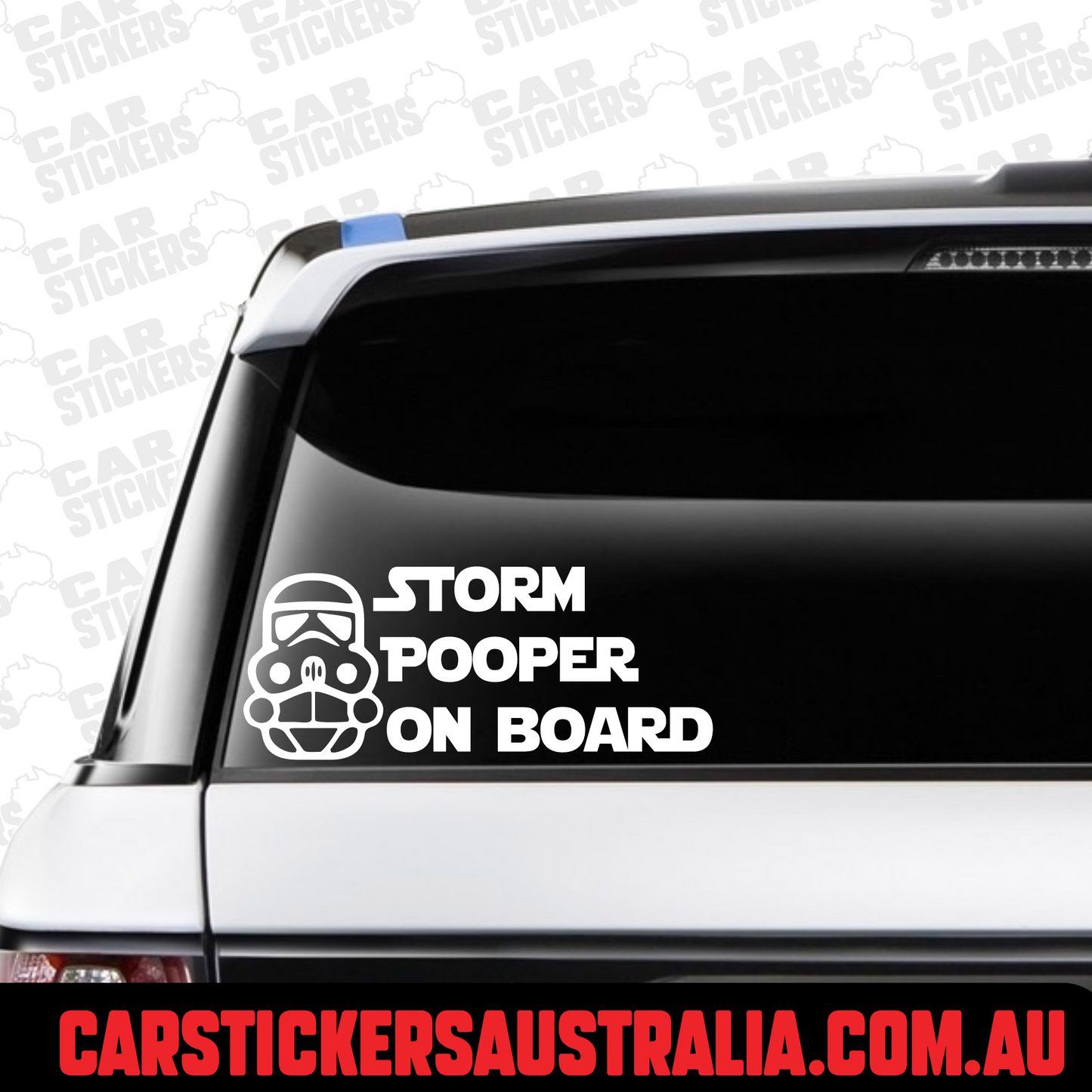 Storm Pooper On Board – CarStickers Australia