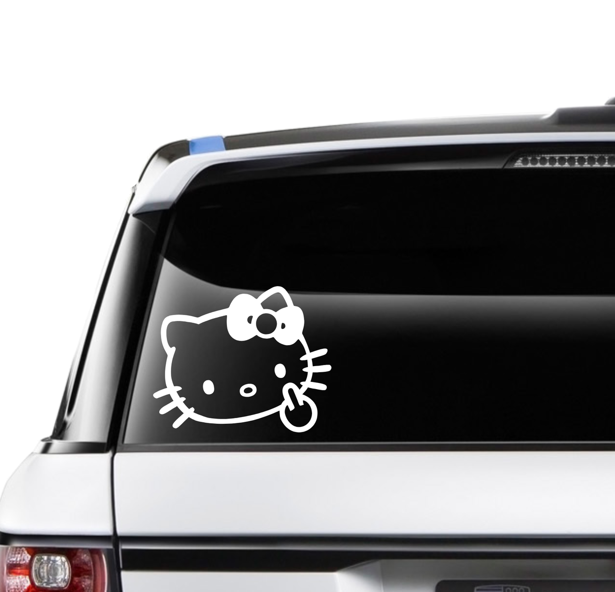 Rude Kitty Decals - Car Stickers Australia – CarStickers Australia