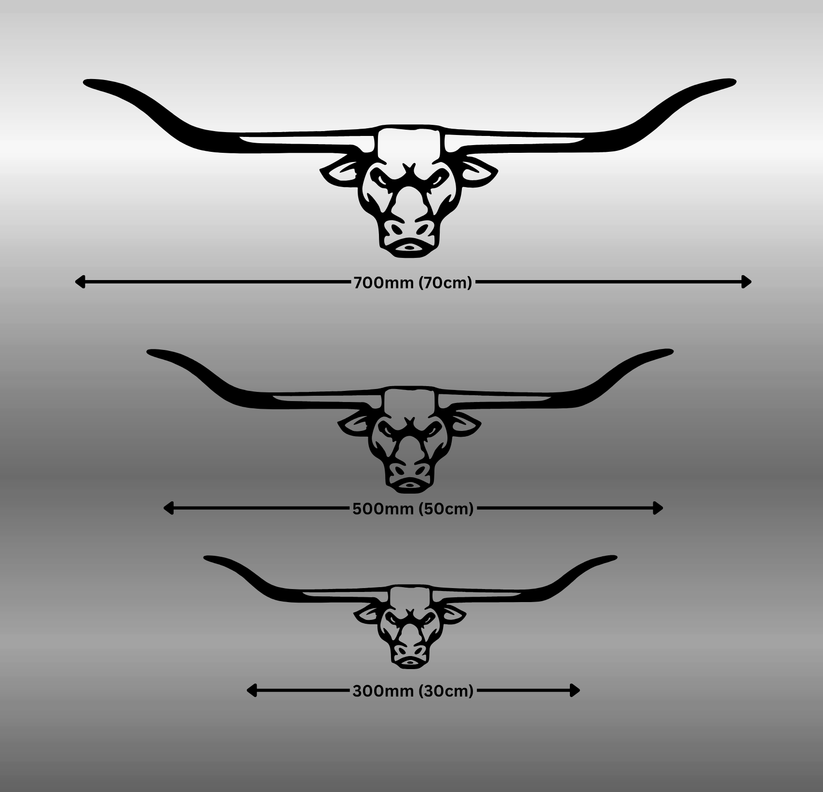 Longhorn Decals On Afterpay - Car Stickers Australia – CarStickers ...