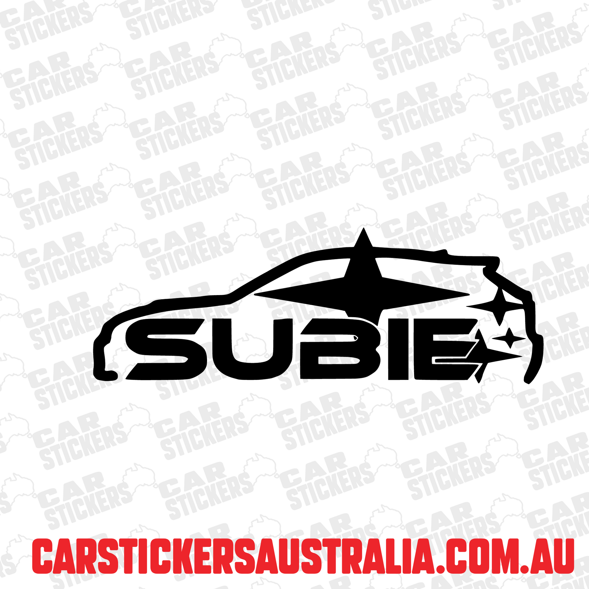 Subaru car stickers. Subaru car decals – CarStickers Australia