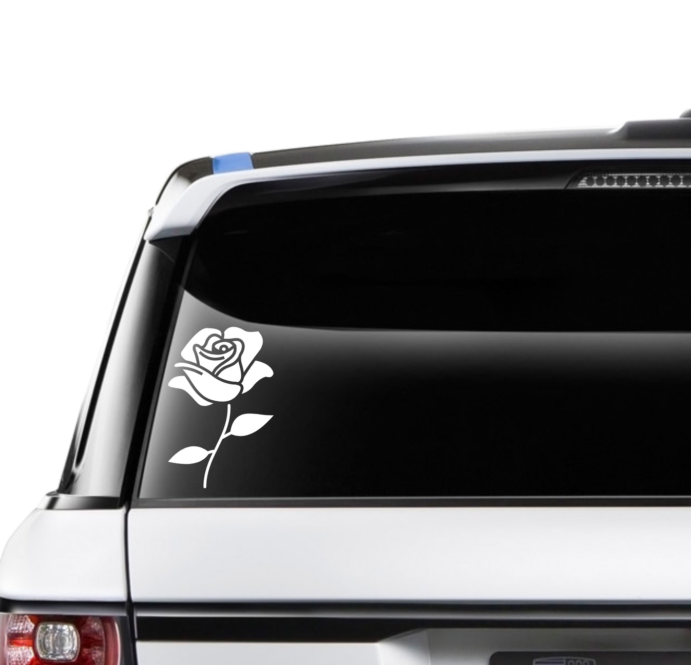 Single Rose Car Decal - Car Stickers Australia – CarStickers Australia