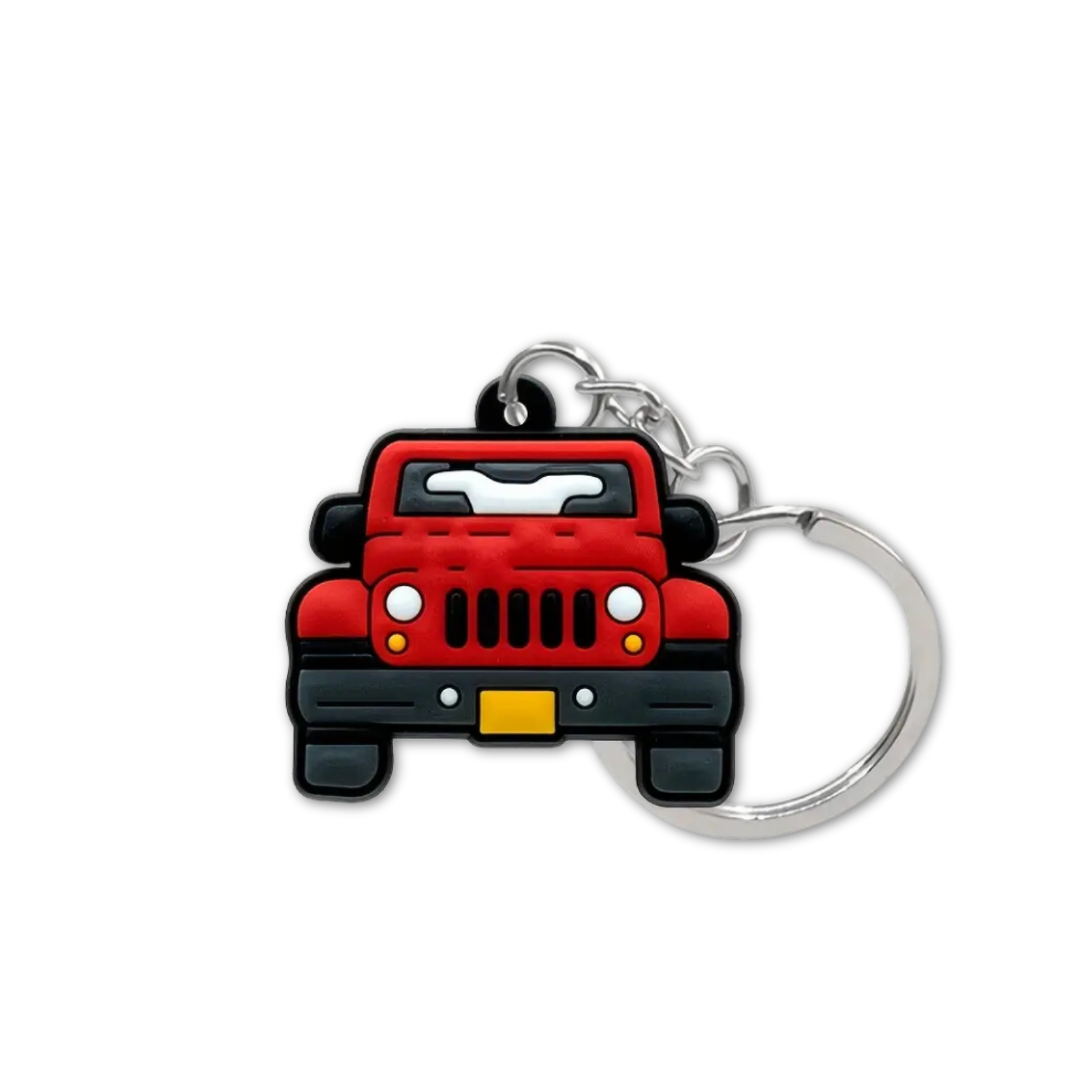 Red Cartoon 4x4 Keyring - Car Stickers Australia – CarStickers Australia