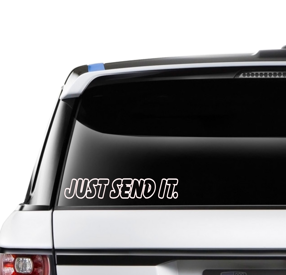 Just Send It Car Decal - Car Stickers Australia – CarStickers Australia