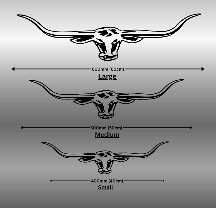 Longhorns Car Decal - Car Stickers Australia – CarStickers Australia