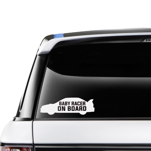 Baby Racer On Board – CarStickers Australia