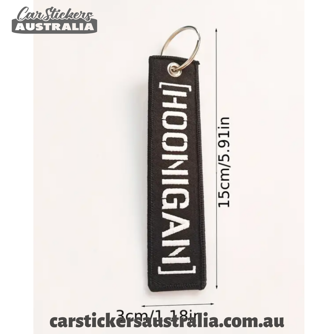 Hoonigan Keyring Jet Tag – Car Stickers Australia