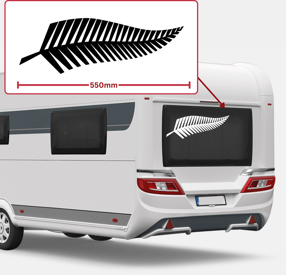 Silver Fern Car Decal - Car Stickers Australia – CarStickers Australia