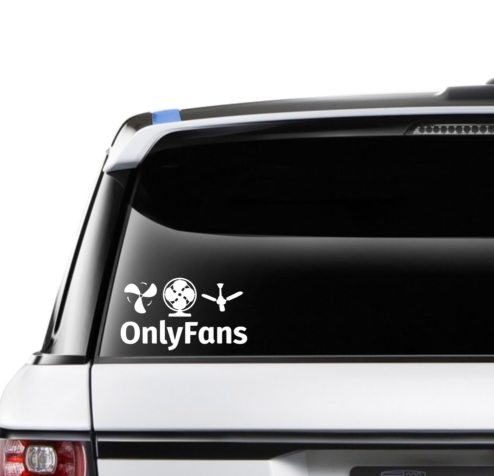 Funny Only Fans Decal - Car Stickers Australia – CarStickers Australia