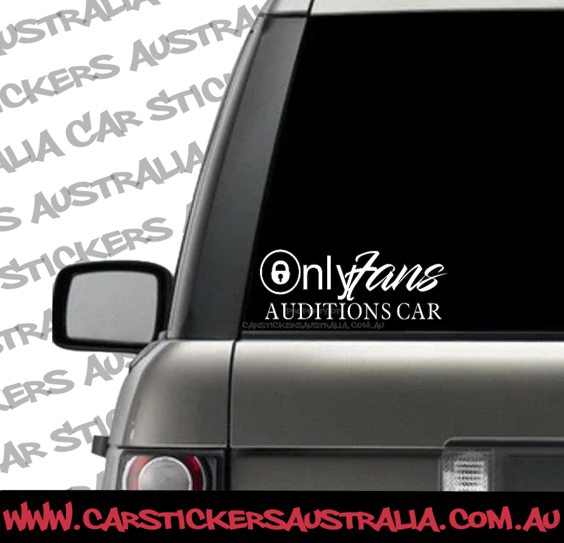 OnlyFans Audition Car – CarStickers Australia
