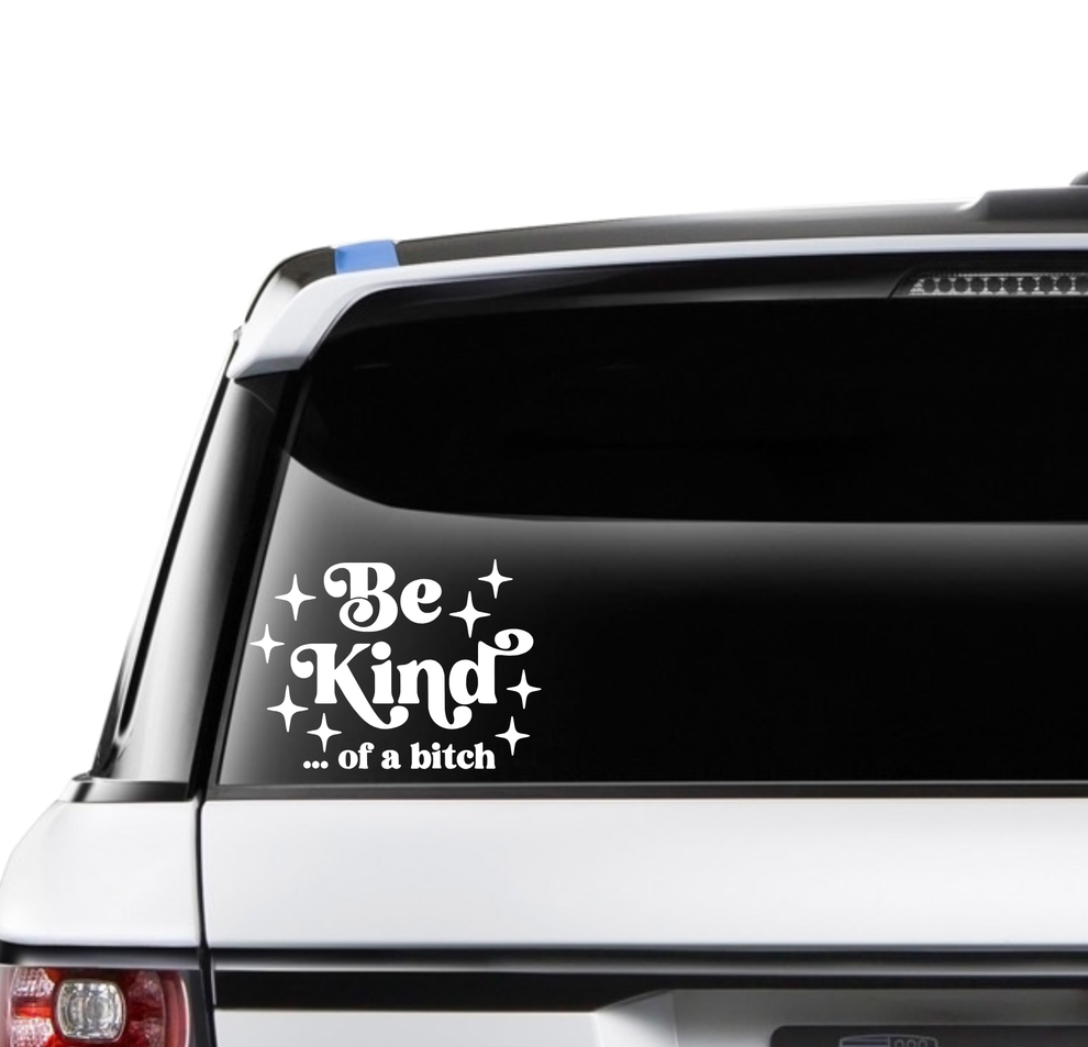 Be Kind Car Decal - Car Stickers Australia – CarStickers Australia