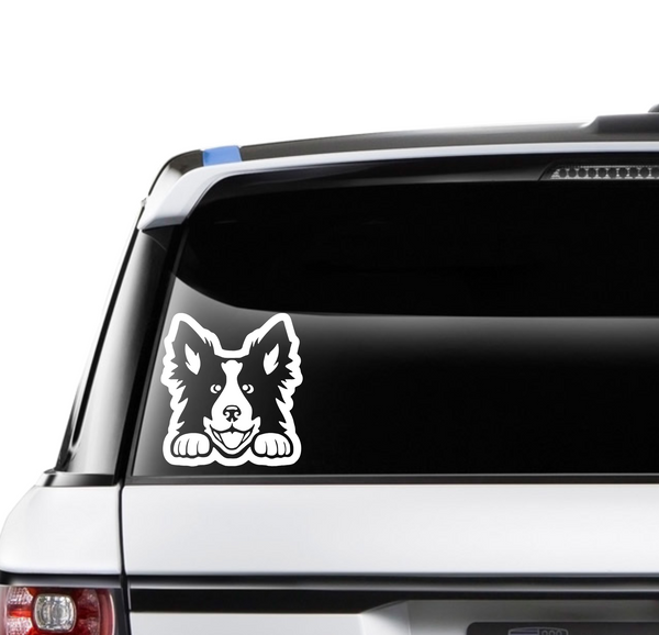 Border Collie Car Decals - Car Stickers Australia – CarStickers Australia