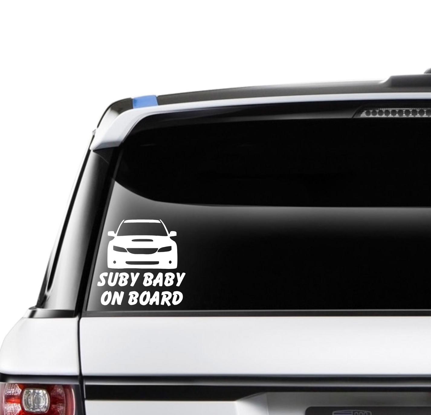 Suby Baby On Board Decal - Car Stickers Australia – CarStickers Australia
