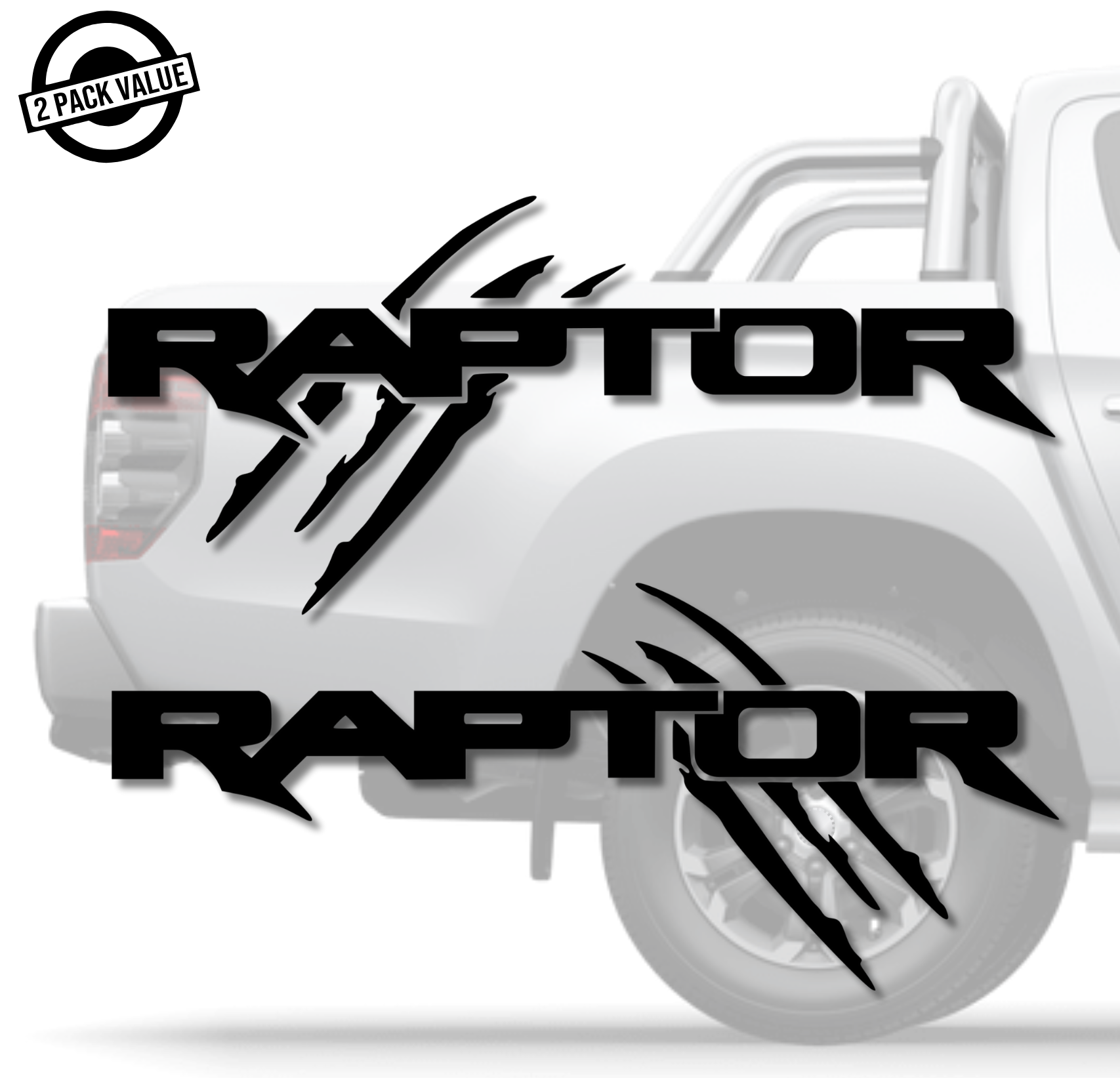 Ford Raptor Side Decals - CAR STICKERS AUSTRALIA – CarStickers Australia